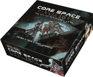 battle systems - core space first born - sci-fi miniatures board game - cyberpunk 28mm science fiction figures for 40k wargame - tabletop modular 3d gaming terrain - (first born starter set)