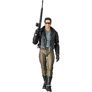 medicom terminator: t-800 mafex action figure,multicolor