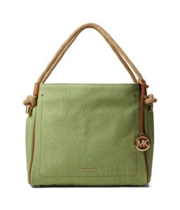 michael kors isla large grab bag light sage multi one size