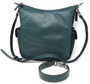 coach women's pennie shoulder bag (forest)