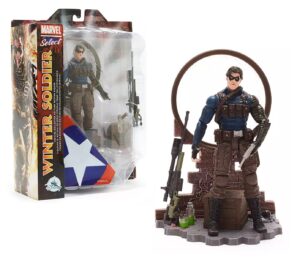 diamond marvel select winter soldier action collectible figure special edition