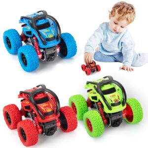 lodby toddler toys for 2 3 4 5 year old boy easter gifts, pull back vehicle monster trucks for toddlers toys age 2-4-6 friction powered toys car for boys/girls birthday gifts for 2 3 4+ year old toys