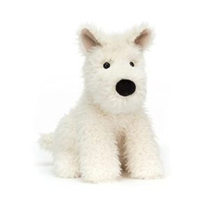 jellycat munro scottie dog stuffed animal, medium 10 inches | dogs and puppies plush toy | classic children's gift