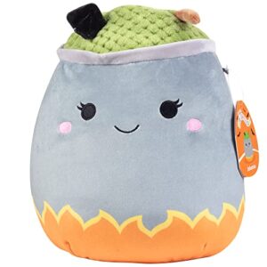 squishmallows original 10-inch johanna the holiday brew - official jazwares plush - collectible soft & squishy cauldron stuffed animal toy - add to your squad - gift for kids, girls & boys