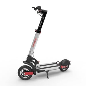 inokim quick4 super electric scooter adults 600w (1100w max) motor, 44 mile range, 25 mph, 10" pneumatic tires, front & rear led light, fast folding escooter