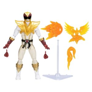 power rangers x street fighter lightning collection morphed ryu crimson hawk ranger collab action figure inspired by video games