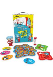 funko dr. seuss thing 1 and thing 2 where are you? game