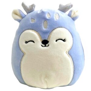 squishmallow official kellytoy plush wildlife zoo squad squishy soft plush toy animals (farryn deer, 8 inch)