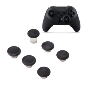 kafuty-1 6 in 1 replacement thumbsticks,elite controller swap thumb sticks set,joystick parts repair accessories for xbox one elite controller series 2 (model 1797)