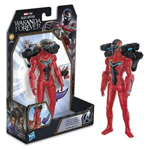 marvel studios' black panther wakanda forever battle action ironheart, 6-inch action figure, toy for kids ages 4 and up