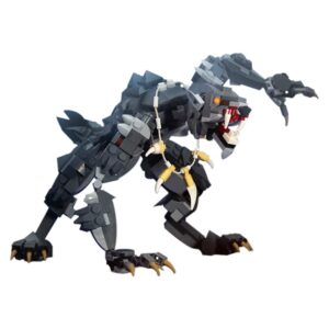 horror theme vampire werewolf figures building blocks bricks accessories animals model christmas toys