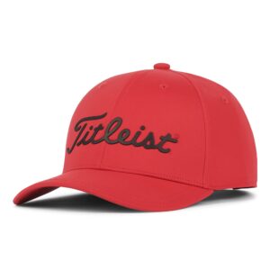 titleist junior performance ball marker hat, red/black