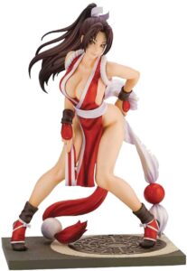 kotobukiya snk the king of fighters '98: mai shiranui bishoujo statue, multicolor