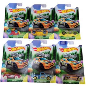 hot wheels easter 2015 complete set of 6 diecast vehicles