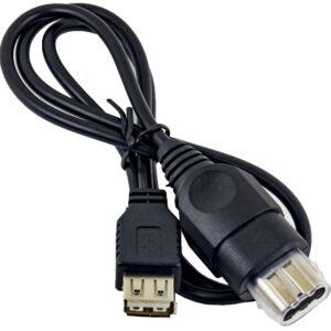 risingsaplings pc female usb converter adapter cable cord for original xbox console gen.1 console about 30.5in length (1 pcs)