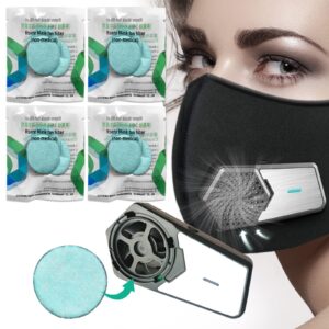 rsenr fan filter compatible with rsenr r11 portable wearable air purifier maskes fan filter(20 pcs) (hepa filter)