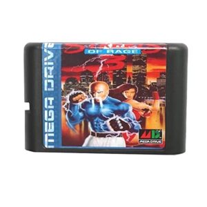 royal classic sega md game card - streets of rage 3 iii ntsc-usa for 16 bit sega md game cartridge megadrive genesis system