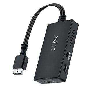 senzhilin adapter ps2 to hdmi-compatible portable provide advanced signal processing restore the original game screen