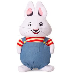 mighty mojo max & ruby plush - max plush doll - 12 inches - collectible plush stuffed toy for kids - officially licensed - easter