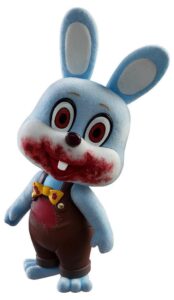 good smile silent hill 3: robbie the rabbit (blue ver.) nendoroid action figure,multicolor