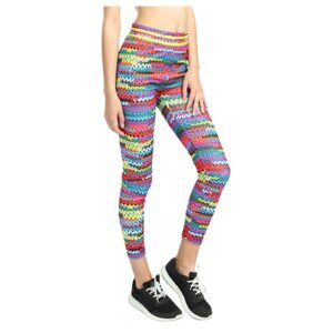 bblulu womens high waist yoga pants colorful knitted printed tighs workout athletic running compression exercise gym leggings