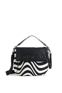 desigual accessories fabric hand bag, black