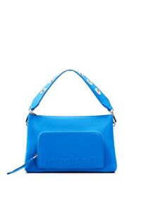 desigual accessories pu across body bag, blue