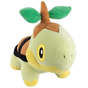 pokémon 8" turtwig plush - officially licensed - diamond and pearl starter figure - authentic soft stuffed animal toy - valentine's day & easter basket stuffer gift for kids, boys, girls - 2+