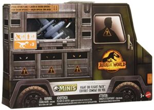 jurassic world: dominion minis fight or flight pack figures