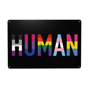 gay pride custom painting metal plate sign for home garden bars office store club art plaque