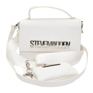 steve madden bhama white one size