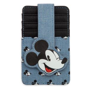 disney mickey mouse denim wallet