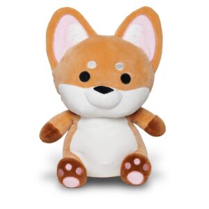 avocatt fennec fox stuffed plush - 10 inches fennec fox stuffed animal plushie - squishy cute toy plush for boys and girls