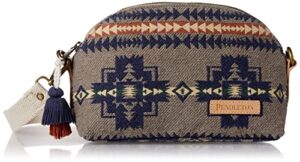 pendleton women's dome crossbody, chief joseph taupe, one size