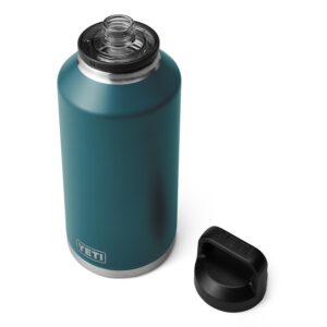 yeti rambler 64 oz bottle, vacuum insulated, stainless steel with chug cap, offshore blue