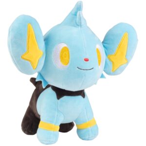 pokemon 12" large shinx plush - officially licensed - scarlet & violet - authentic stuffed animal toy figure - valentine's day & easter basket stuffer gift for kids, boys, girls - 2+