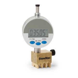 stewmac digital nut slotting gauge, for guitar and most instruments (12203)