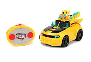 transformers rescue bots academy bumblebee rc radio control car, toys for kids and adults