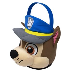 paw patrol chase jumbo plush easter basket