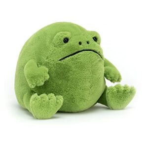 jellycat ricky rain frog stuffed animal, medium 7 inches | amphibian plush toy | classic children's gift