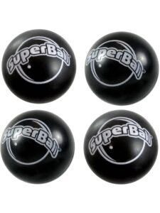 wham-o the original superball with zectron (4 pack bundle)