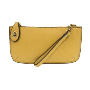 joy susan women's fashion purse mini crossbody wristlet clutch handbag - butter