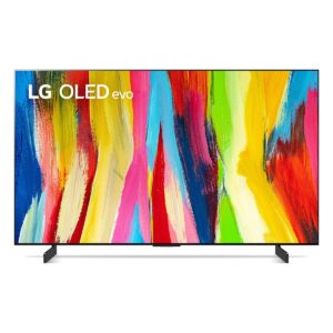 lg c2 series 42-inch class oled evo smart tv oled42c2pua, 2022 - ai-powered 4k tv, alexa built-in