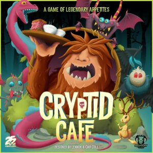 cryptid café , a family strategy game about running a creature filled restaurant - 25th century games