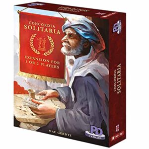 rio grande games: concordia solitaria expansion - strategy board game expansion to concordia - ages 14+, 1-2 players, 60 min game play, (rgg615)