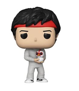 funko pop! rocky with chicken shop exclusive figure 45h anniversary 1179 bundled with pop protector