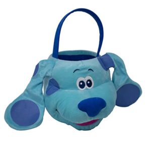 nickelodeon blue's clues medium plush easter basket, multi