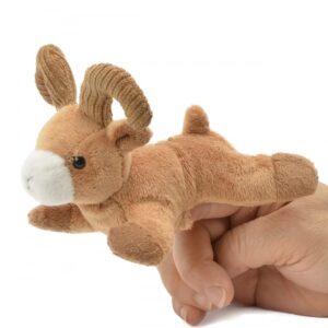 unipak 1155bh bighorn plush finger puppet, 5-inch length