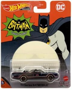 hot wheels tv series batmobile - retro - batman classic tv series premium