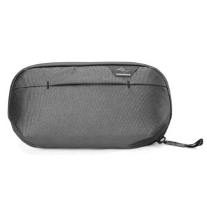 peak design small wash pouch (black)